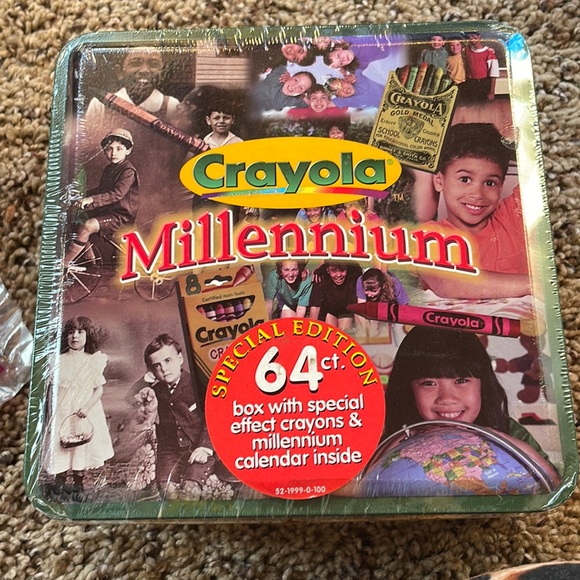 Crayola | Other | Crayola Millennium Edition Special Effect Crayons 64 ...